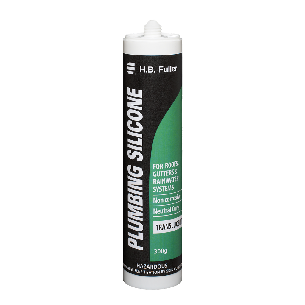 HB Fuller Plumbers Roof & Gutter Silicone 300G - Translucent | Forge ...